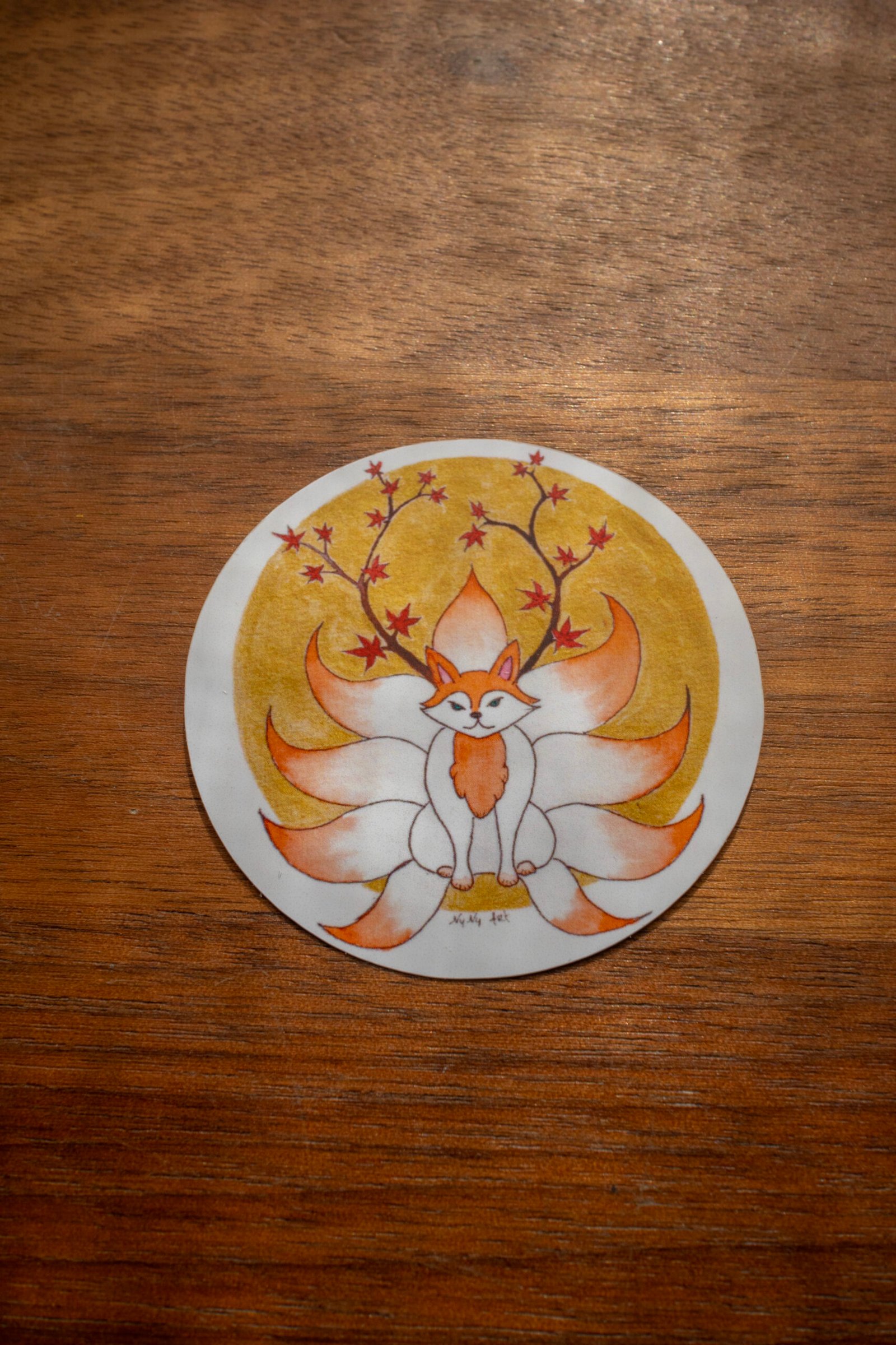 Sticker « Kitsune » - Nyny Art