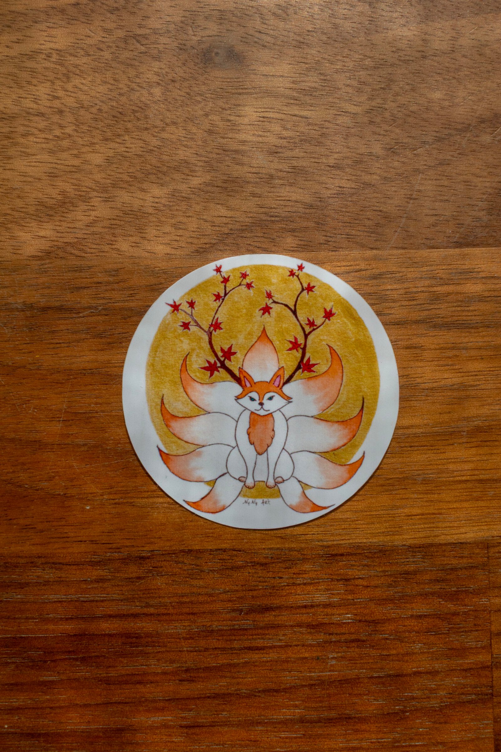 Sticker « Kitsune » - Nyny Art